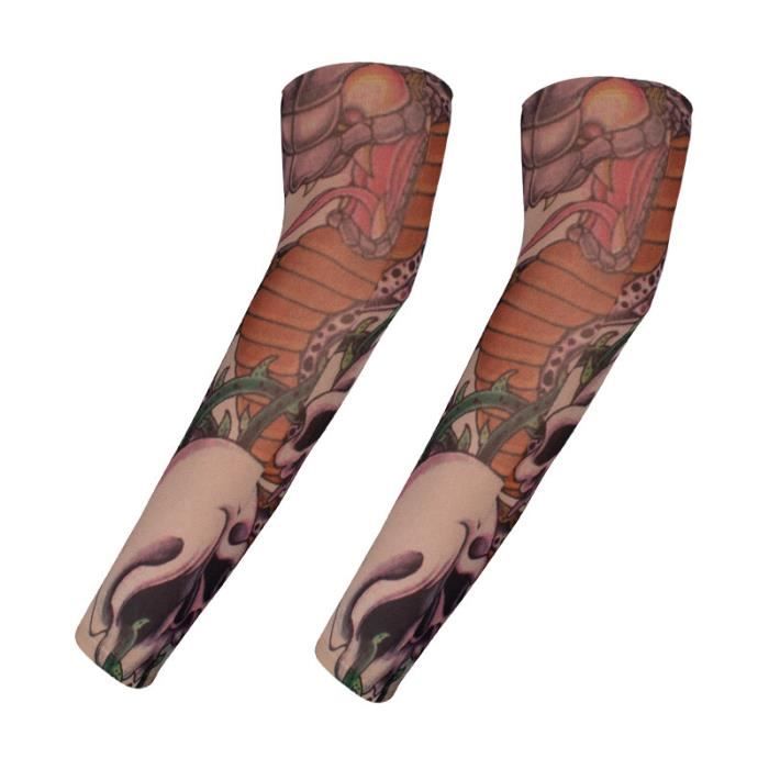 Manchon Bras,Chauffe-bras unisexe à séchage rapide, faux manchon de ...