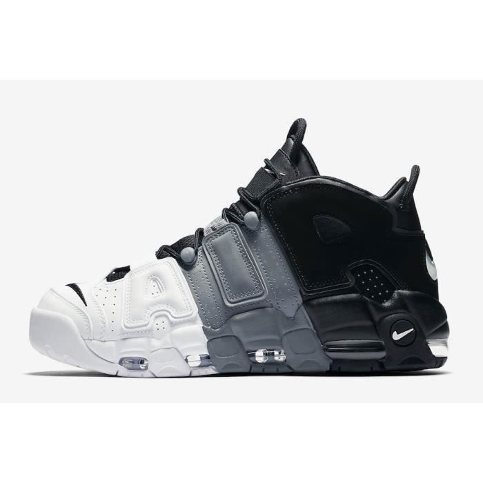 Nike Air More Uptempo 109 Noir et Blanc Gris blanc Couleurs multiples ...