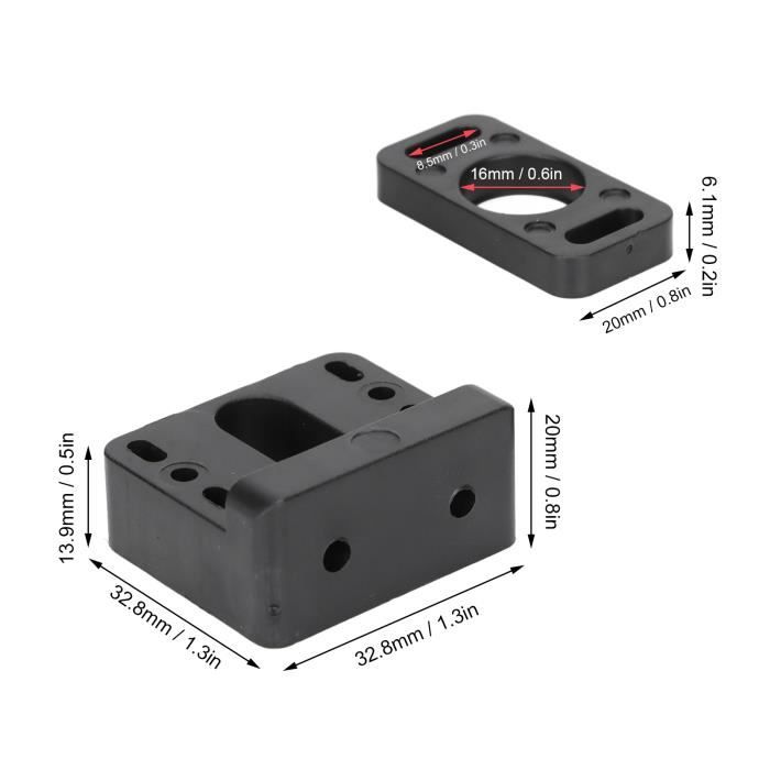 Support de fixation vis-mère Z - OMABETA - Aluminium - Compatible CR10 ...