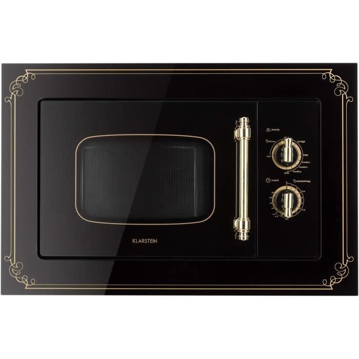 Victoria 20 - Micro-Ondes Encastrable, Design Rétro, 20L, Micro-Ondes ...