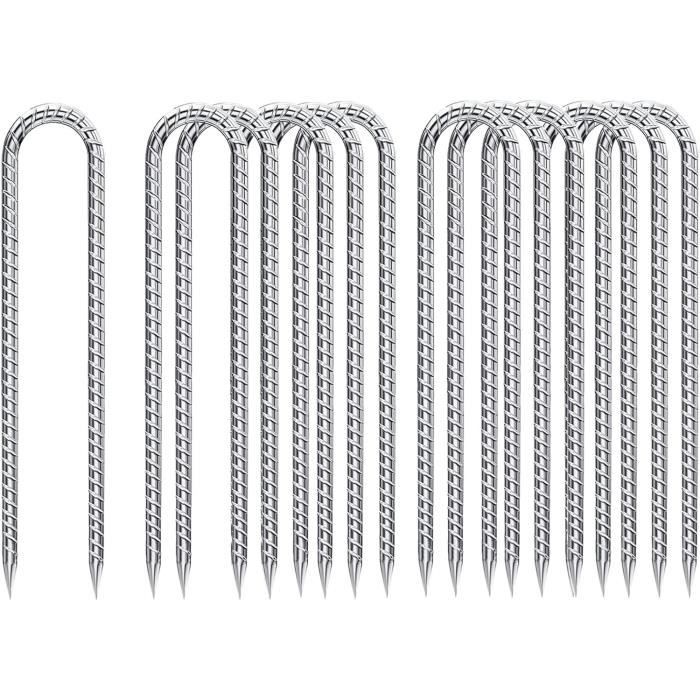 Piquets D'Ancrage Au Sol 12 Pièces Galvanisés Ancrage Au Sol Ancrage Au ...