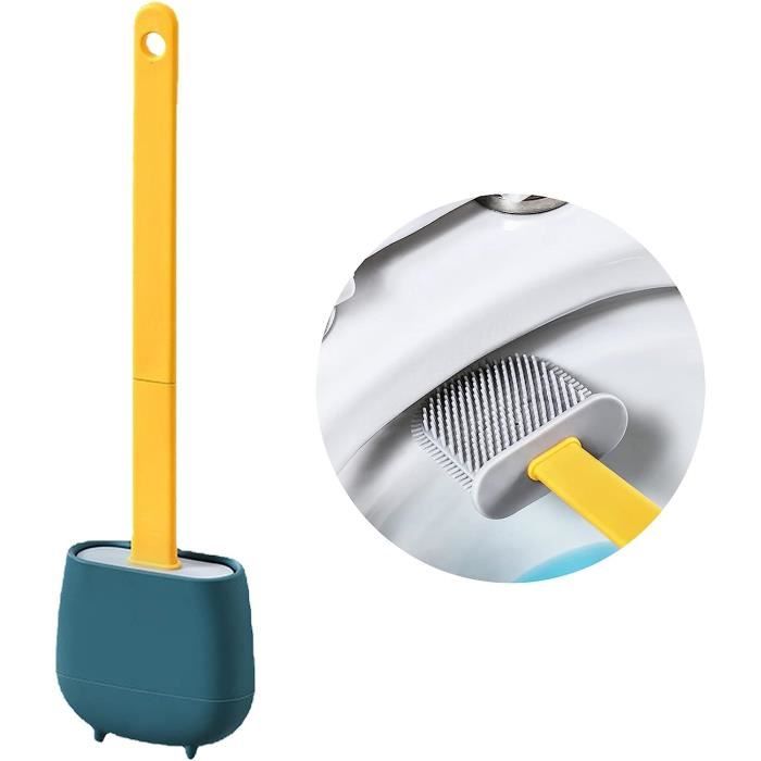 Brosse De Toilette,Brosse WC,Balai Toilette WC,Brosse WC Silicone ...