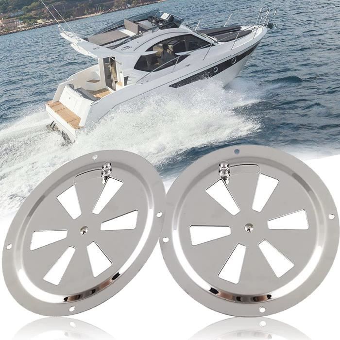 Gloryit Rosace D'aération Ronde, 2pcs Plaque de ventilation ronde en ...