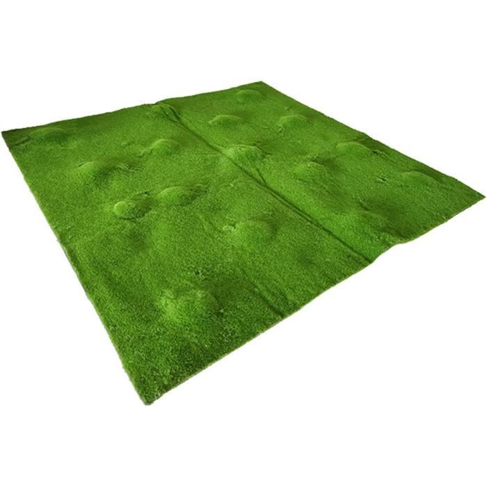 Mousse Murale Végétale Artificielle Pour Fausse Pelouse Scène Herbe ...