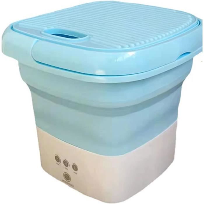 Mini Machine À Laver Pliante Machine À Laver Portable - Mini Laveuse ...