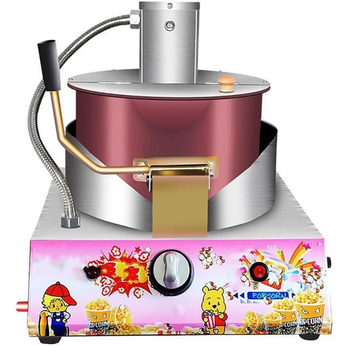 Machine À Pop-Corn À Agitation Électrique À Gaz - Machine À Pop-Corn À ...