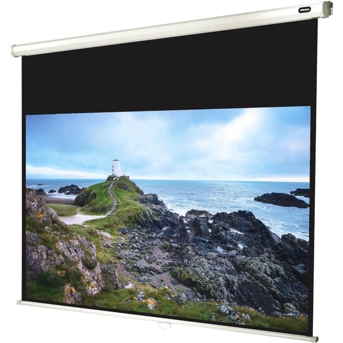 Écran De Projection Manuel 4K Et Fullhd Pour Écoles, Entreprises Et ...