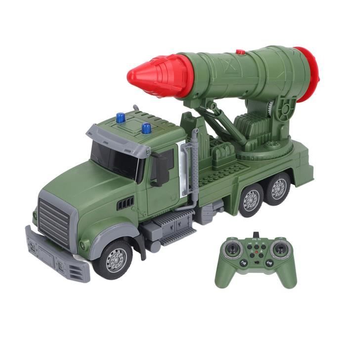 VGEBY Véhicule RC Lance-Missiles Son Haute Simulation Jouet Tout ...