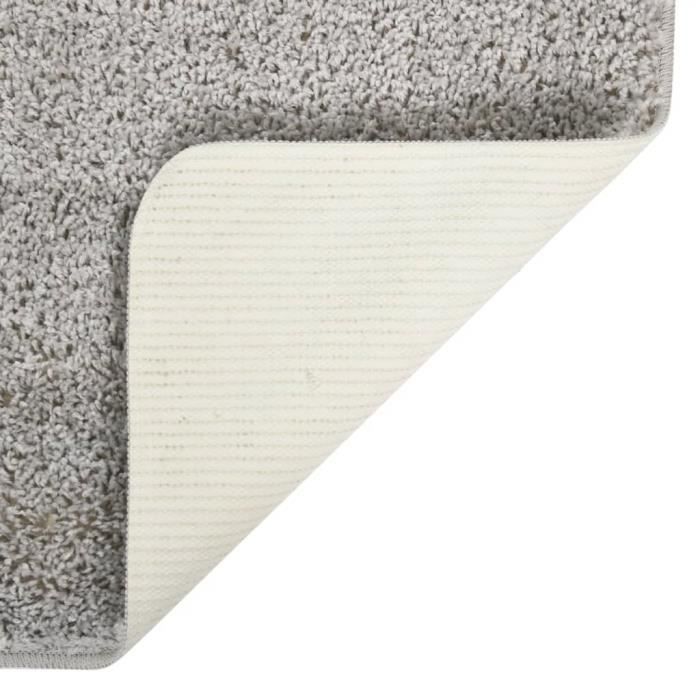 HUA - Tapis - Tapis shaggy antidérapant Gris clair 140x200 cm - YOSOO - DX19045 - Cdiscount Maison