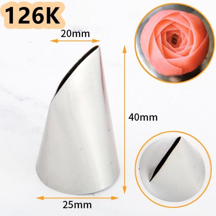 USTENSILES DE DECORATION, 126K--Buses de pâtisserie en acier inoxydable ...