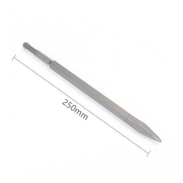 ENCLUME,A TYPE--jeu de burins électriques 250mm, 1 pièce, perceuse à ...