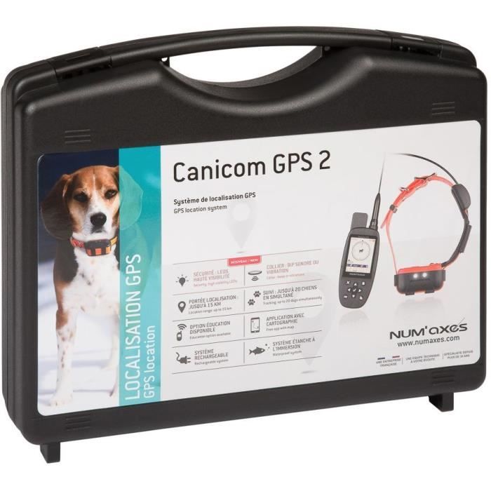 CANICOM GPS 2 - Ensemble complet collier - traceur GPS - NUM'AXES ...