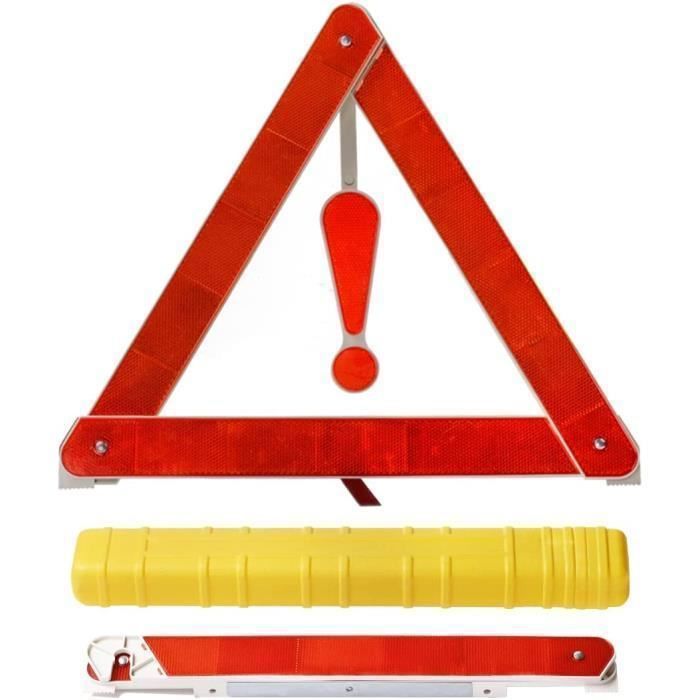 Triangles de signalisation pour Auto + Gilet Jaune Voiture,Triangle ...