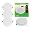 Lot de 3 Spot Encastrable LED Downlight Panel Extra-Plat 7W Blanc Neutre 4200-4500K - Cdiscount ...