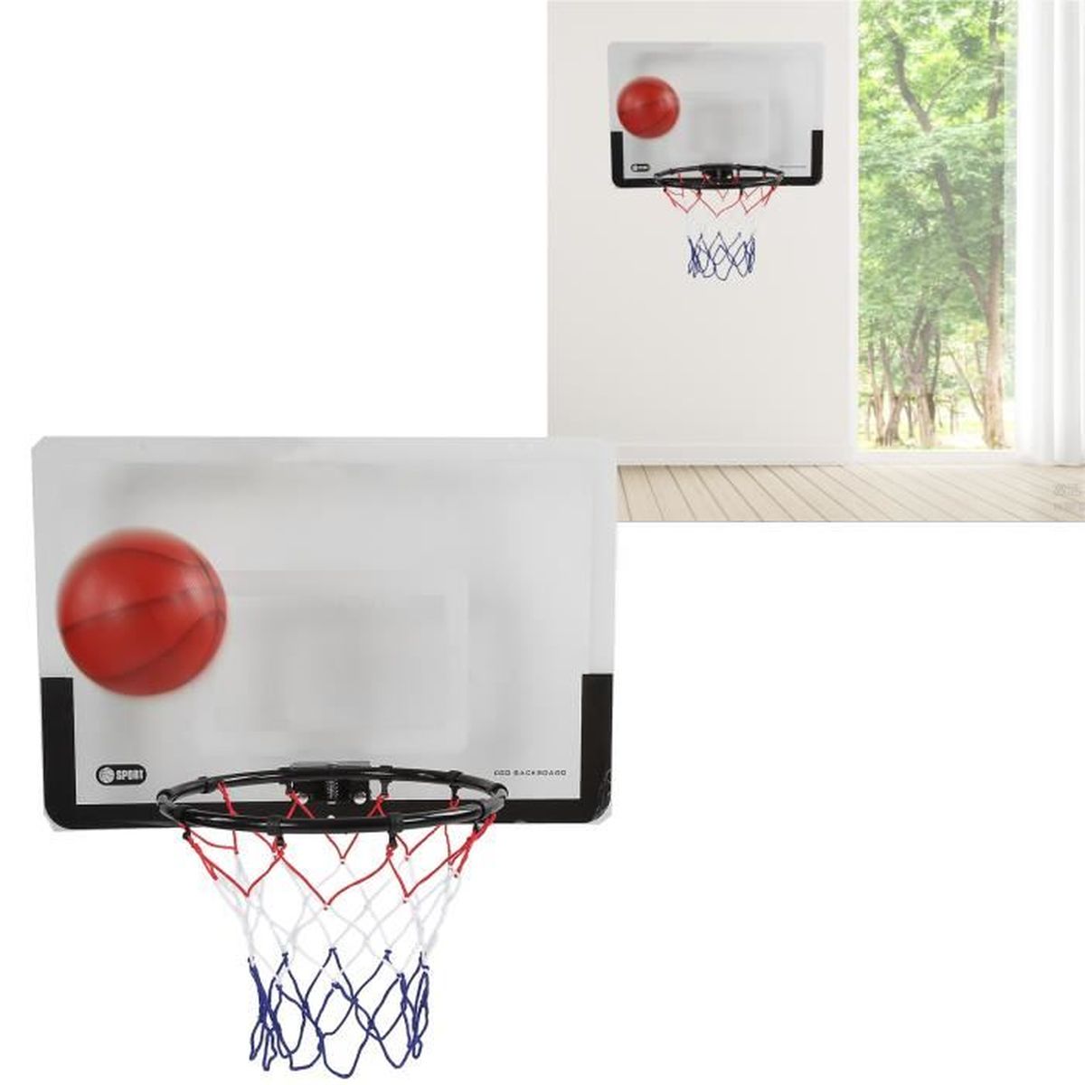 Mini panier de basketball Mini Hoop, à suspendre sur une porte ou à ...