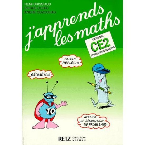 J'apprends les maths ce2 - Cdiscount Librairie