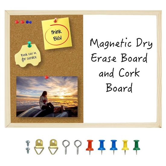 Tableau - paperboard Owlkela - D-DryErase-CorkBoards - Cdiscount Beaux ...