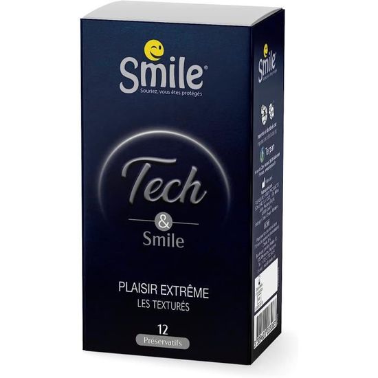 Préservatifs Masculins - Tech X12 Texturés Un Plaisir Extrême Boîte 12 ...