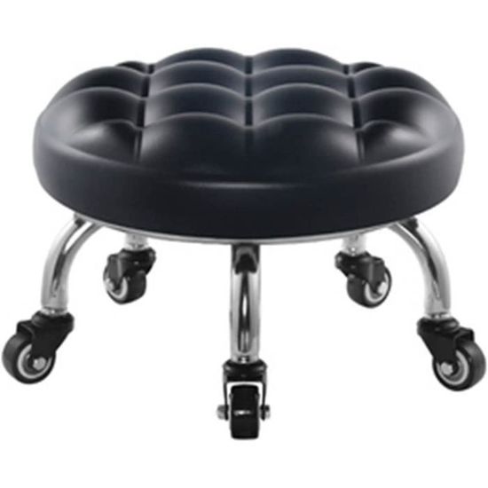WEYE-Tabouret pivotant roulettes pivotantes de Bureau, Tabouret Bas ...