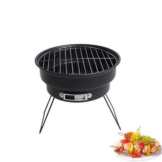 B Barbecue pliable pour camping, fourneau à charbon de bois, Mini ...