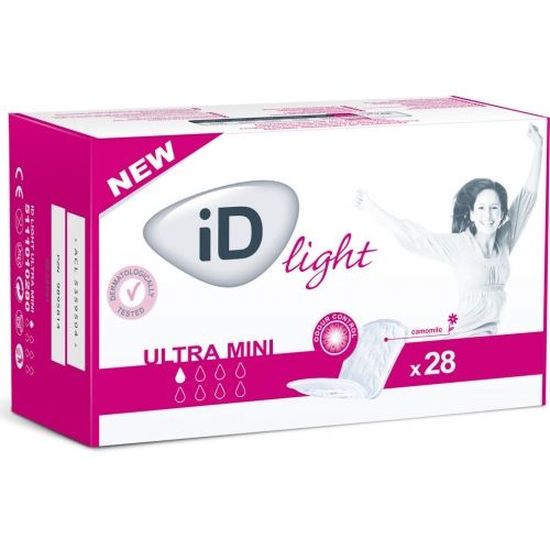 ID Light Ultra Mini - Protection anatomique - 1 paquet de 28 pièces - Cdiscount Santé - Mieux vivre
