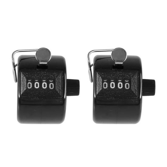 2X Compteur Manuel Compte Comptage A Main Click Clicker Personne Golf ...