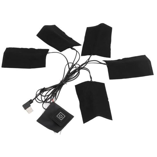 YOSOO Electric Cloth Heater Pad, USB Heating Pad Comfortable for Waist ...