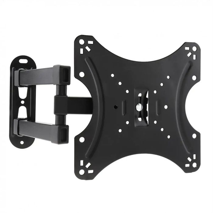 Support mural TV sur bras rotatif orientable et inclinable pour TV ...