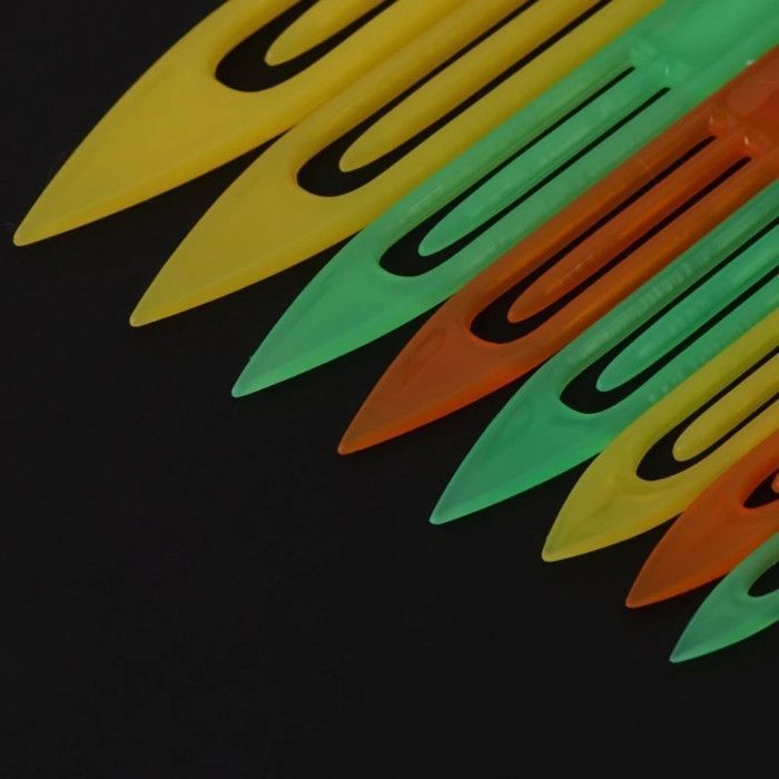 Navettes d'aiguille filet pêche 8 pièces,outils réparation filet pêche ...