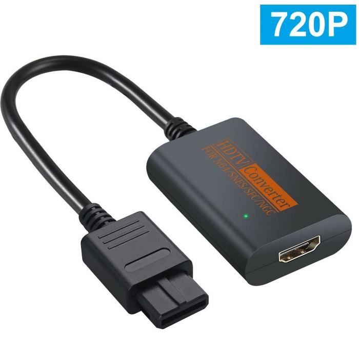 720P-Convertisseur Composite Vers Hdmi, Câble Hd Pour Console De Jeu ...
