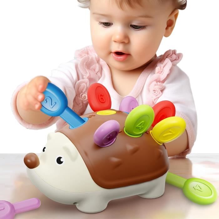 Fine Motor Toys for Toddlers 1-3, Hedgehog Learning Counting & Sorting ...