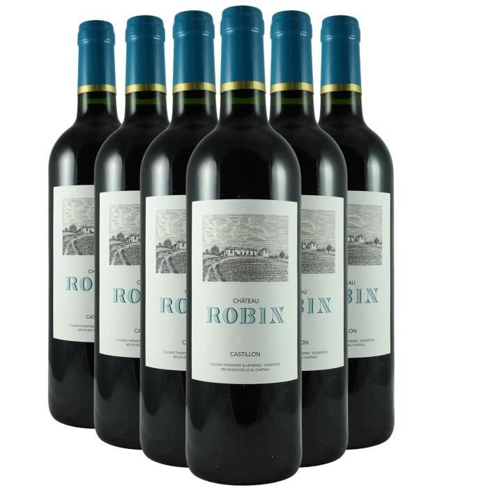 Château Robin Côtes de Bordeaux Castillon - Rouge 2020 - Vin Rouge de ...