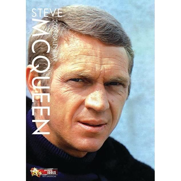 Steve Mcqueen Calendrier Mural à Spirale 2023 Motif Idoles Dhollywood