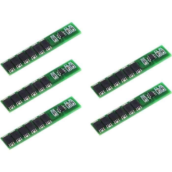 5pcs 1S 15A 3.7V Li-ION Lithium Lion 18650 Battery Protection Board BMS PCM [583] - Cdiscount ...