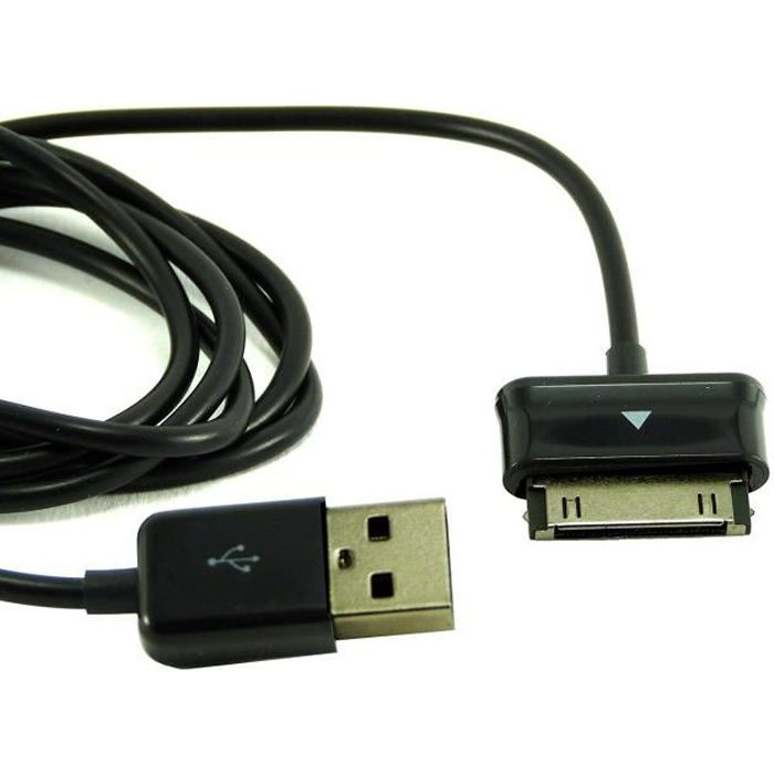 Câble USB pour SAMSUNG Galaxy P1000, Tab 2 GT-P5110, GT-P5100, Galaxy ...