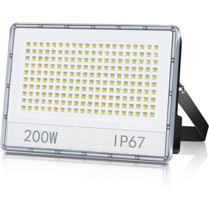 Projecteur Led Extérieur - Spray bright - 200W - Blanc - Superlumineux ...