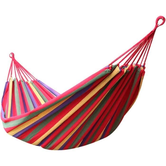 Hamac pliable extérieur - Arc-en-ciel - Nylon parachute 210T - Charge ...