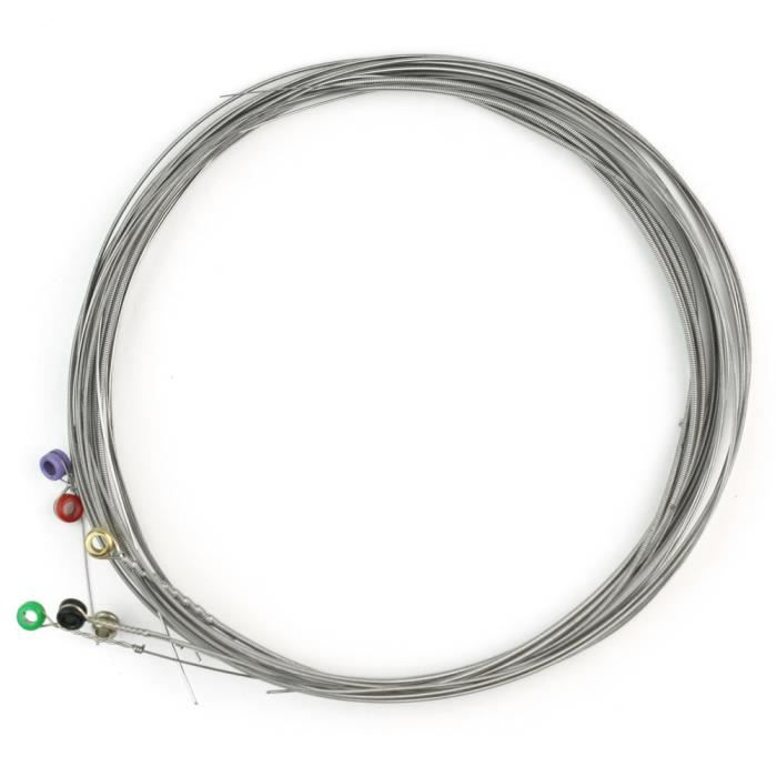 Set 6 Nouveau Cordes String de Guitare Electrique Acoustique Acier ...