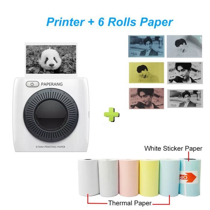 Toutes nos imprimantes,PAPERANG P2 – Mini-imprimante Photo thermique HD ...