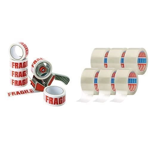 Fragile Ruban Adhésif Spragile - Pack De 6 & Tesapack 64014 Ruban ...