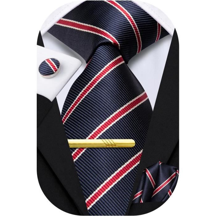 Cravates Pour Homme - Ensemble De 4 Pièces - Cravate De Poche Carrée ...