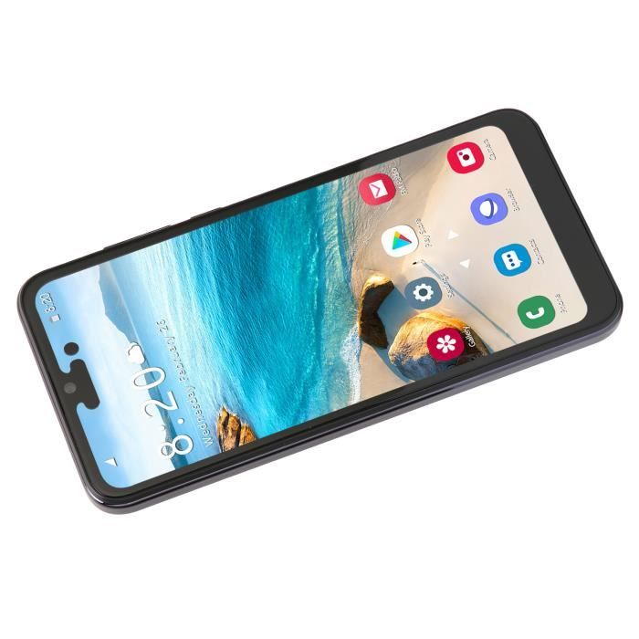 SAL Téléphone portable ABS Smartphone 6,1 pouces Verre ABS 4 Go de 64 ...