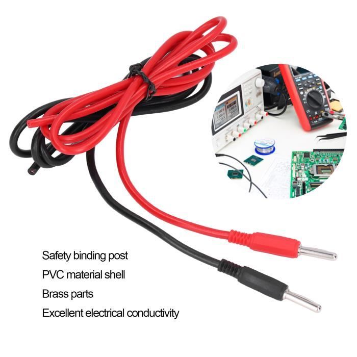 Cable De Test Mle À Mle Cordon De Test Électrique, 1 Jeu De Rallonge De ...