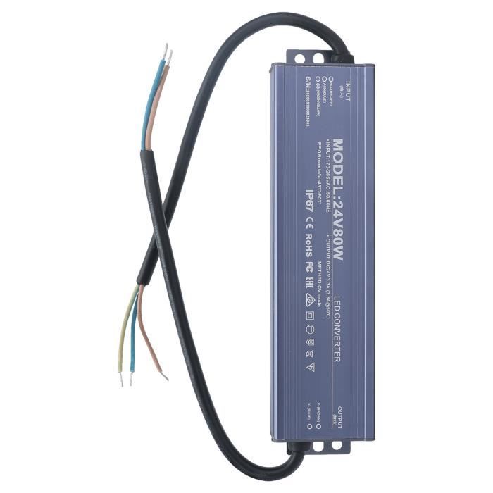 Duokon Alimentation pilote LED Convertisseur de tension de lumière de ...