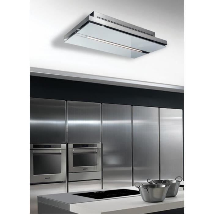 Hotte aspirante ESISTYLE SELENE TECH 120 WH/1 - Cdiscount Electroménager