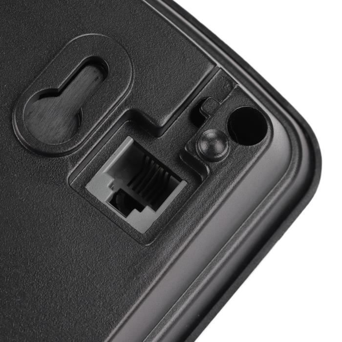 YIC Tmishion Téléphone Fixe Mural Kx‑T1042 Téléphone Filaire Fixation Murale Téléphone Fixe Pour ...