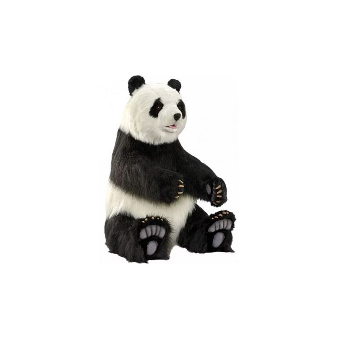 Peluche - Hansa - Panda assis - 105 cm - Beige - Marron - Cdiscount ...