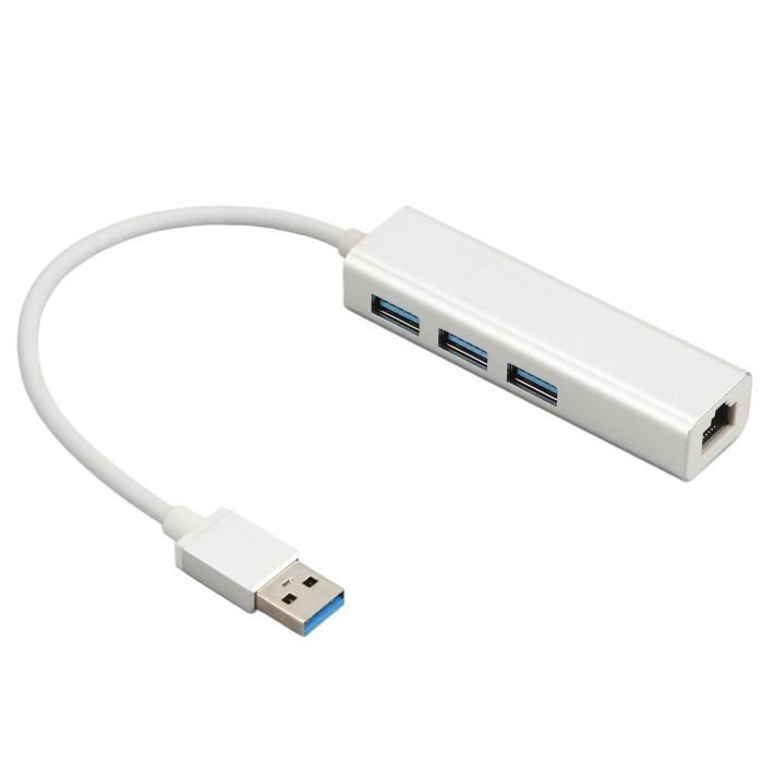HURRISE connecteur Ethernet USB Adaptateur Réseau USB 3.0 vers Gigabit ...
