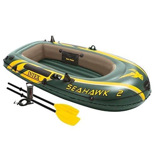 Intex Seahawk 2-PERSON Boat with Oars and Pump FBA_68347EP - Cdiscount ...