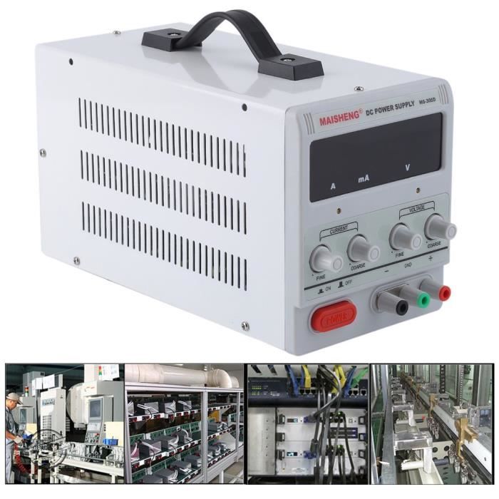 "Alimentation DC de laboratoire 0 - 30V/0 - 10A Ajustable Stable " - Cdiscount Informatique